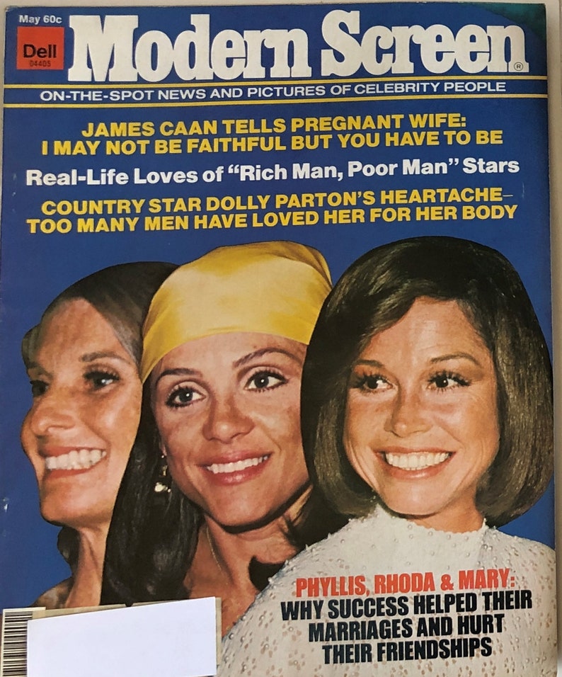 Vintage Modern Screen Magazine 1970s: Celebrity Gossip, Photos ...
