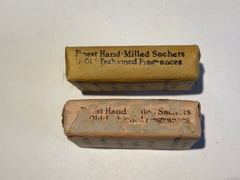 Vintage Carolina Pair of Sachet Bars Soap & Candle Makers - Etsy