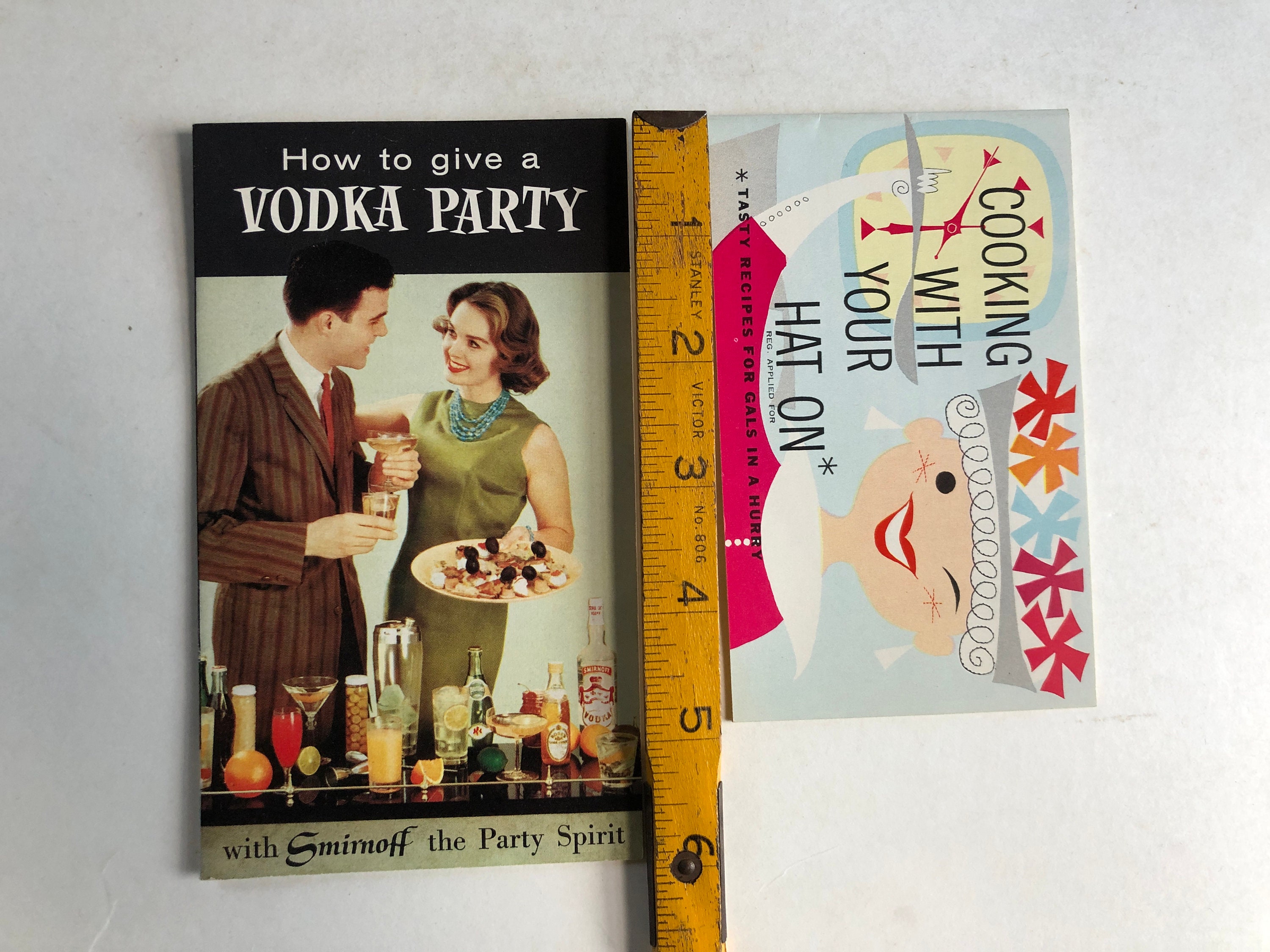 Vintage Duo Smirnoff Vodka A1 Steak Sauce Print Advertising - Etsy