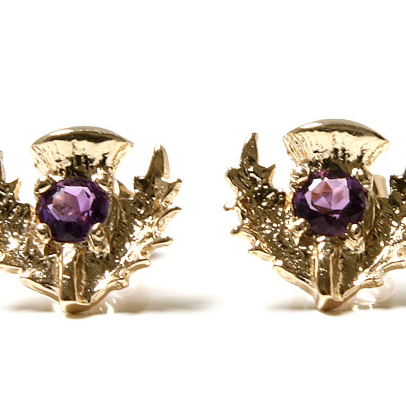 Amethyst 9ct Gold Jewelry - Etsy