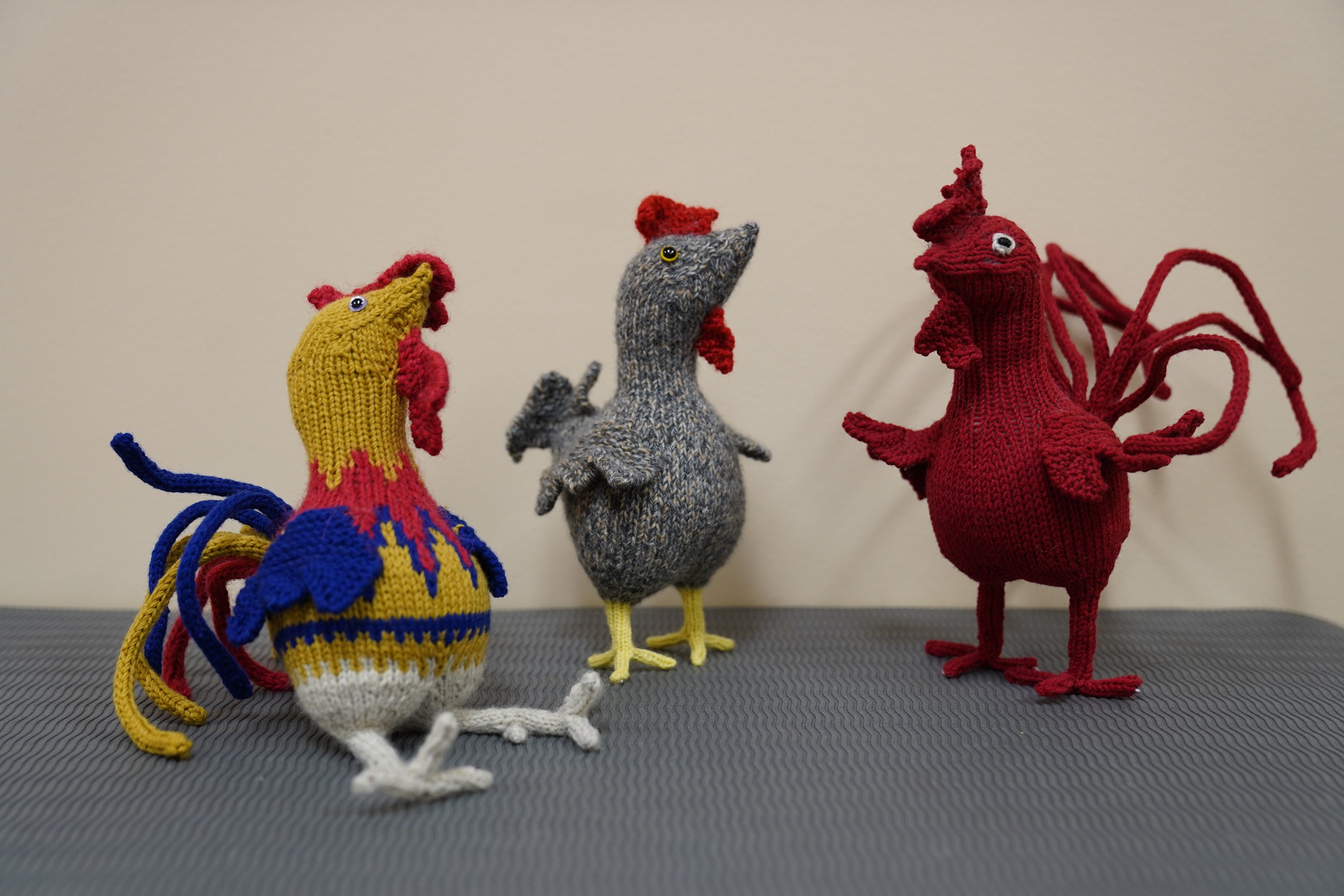 ROOSTER AND HEN - Knitting Pattern, Not Finished Toy - Etsy