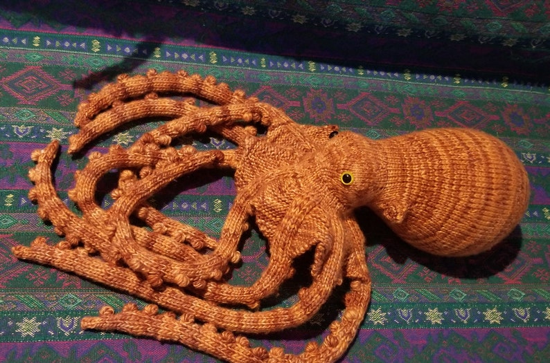 TIM the Giant Octopus (knitting Pattern PDF) - Etsy