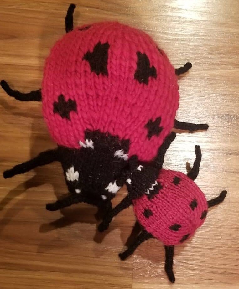 LADYBUG Knitting Pattern (not a Finished Toy) - Etsy