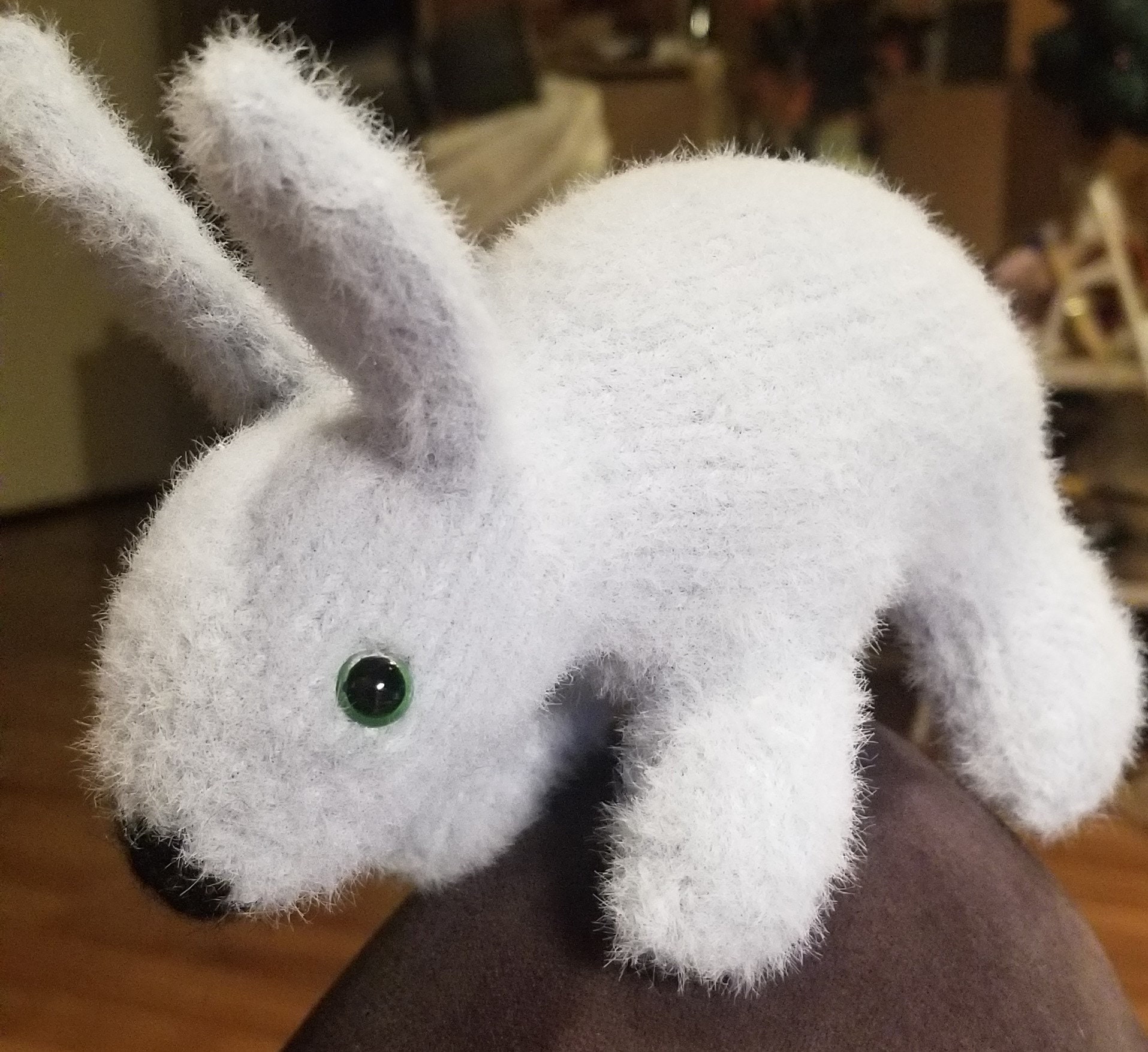 KROLIC THE BUNNY. Knitting Pattern (not a Finished Toy) - Etsy