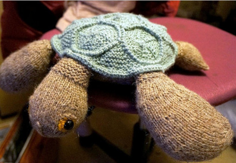 SEA TURTLE. Knitting Pattern (not a Finished Toy). - Etsy