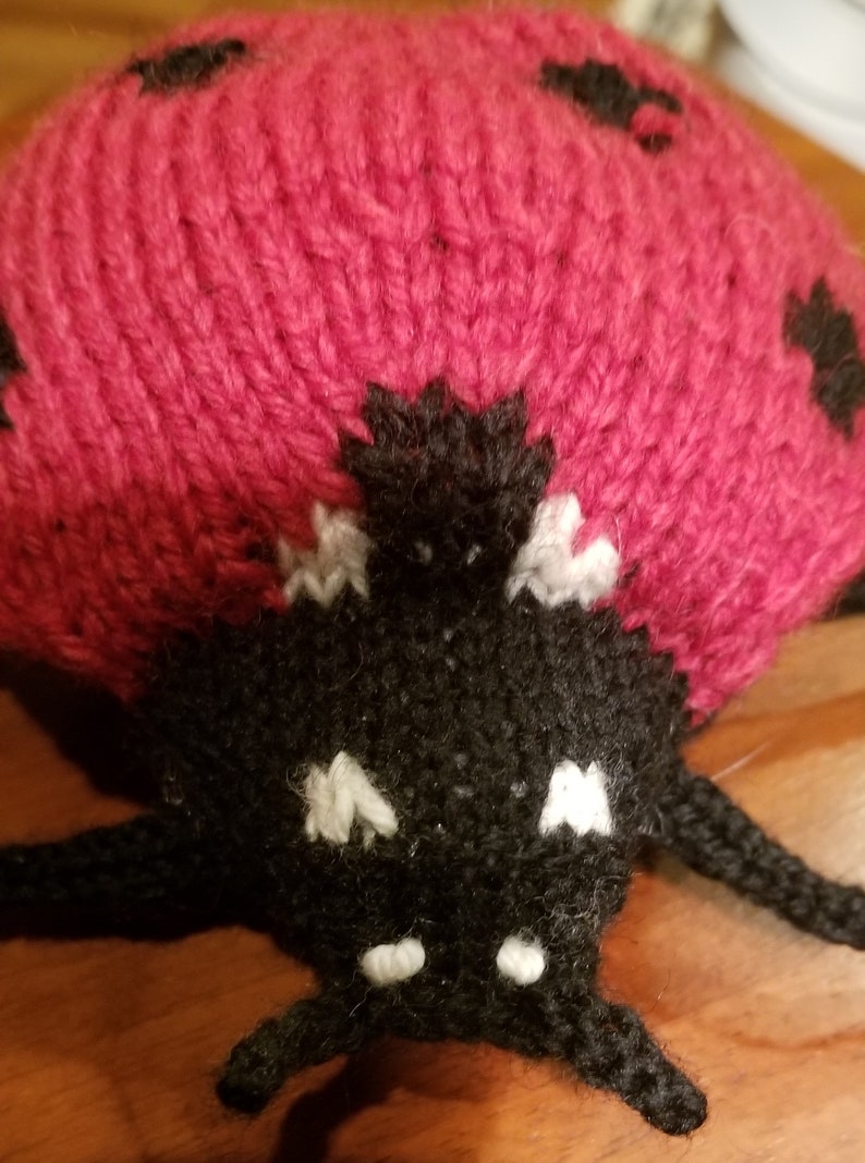 LADYBUG Knitting Pattern (not a Finished Toy) - Etsy