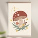 Mushroom Printable, Boho Print Nursery, Woodland Prints, Nursery Decor ...