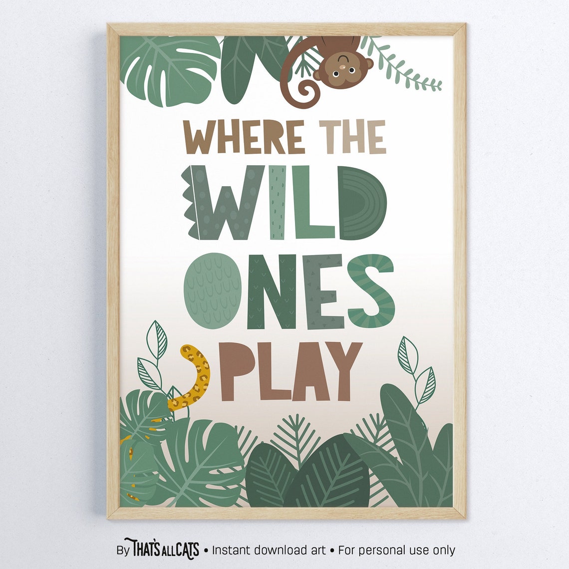 Playroom Wall Decor, Playroom Printables, Nursery Printable Wall Art ...