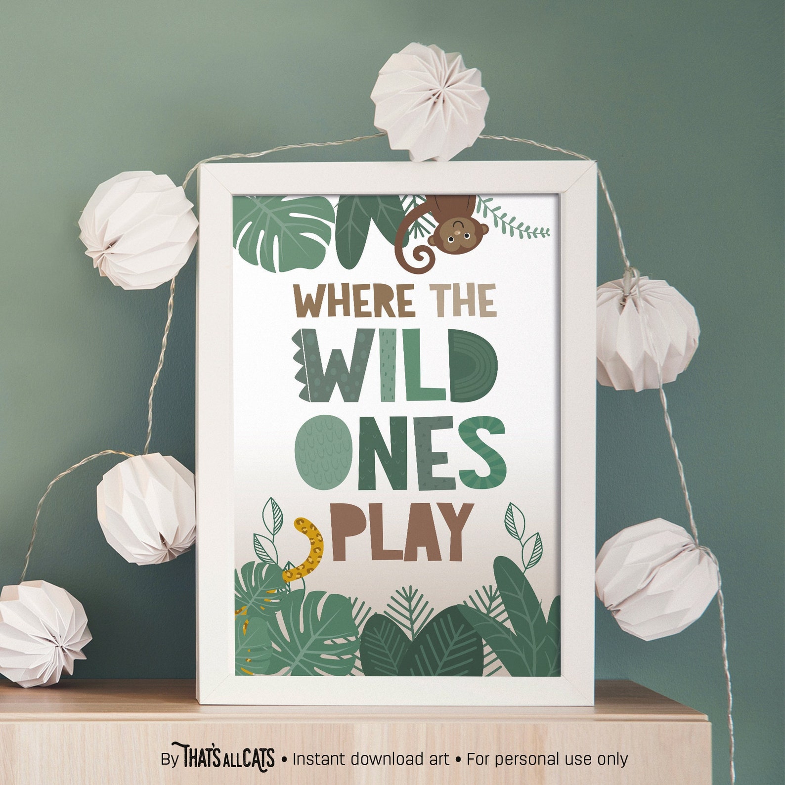 Playroom Wall Decor, Playroom Printables, Nursery Printable Wall Art ...