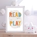 Playroom Wall Decor, Playroom Printables, Boho Nursery Print, Toddler ...
