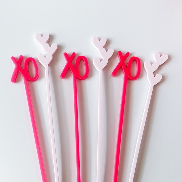 Heart Drink Stirrers - Etsy