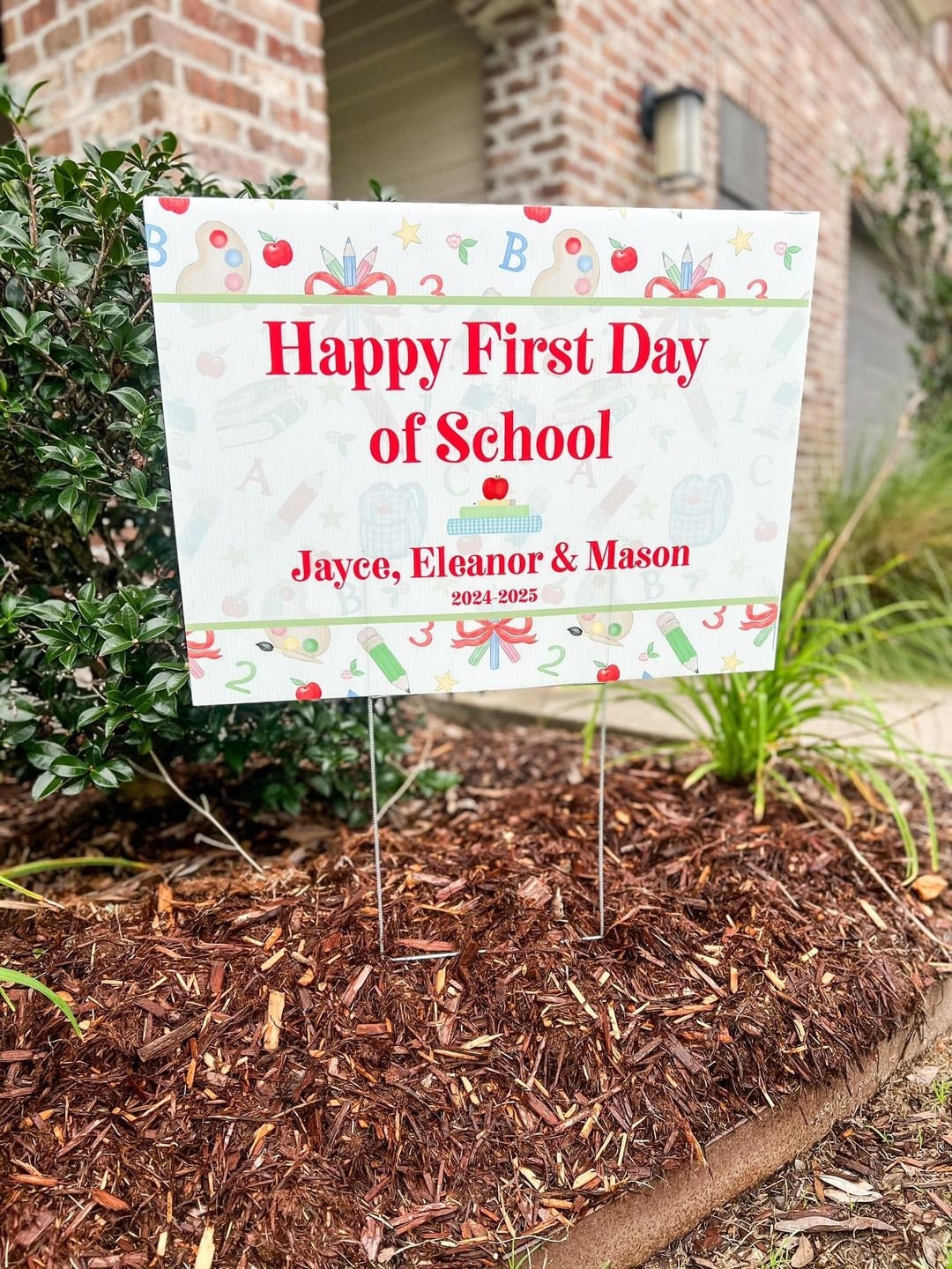 Back to School Sign, First Day of School Sign, Last Day of School Sign ...