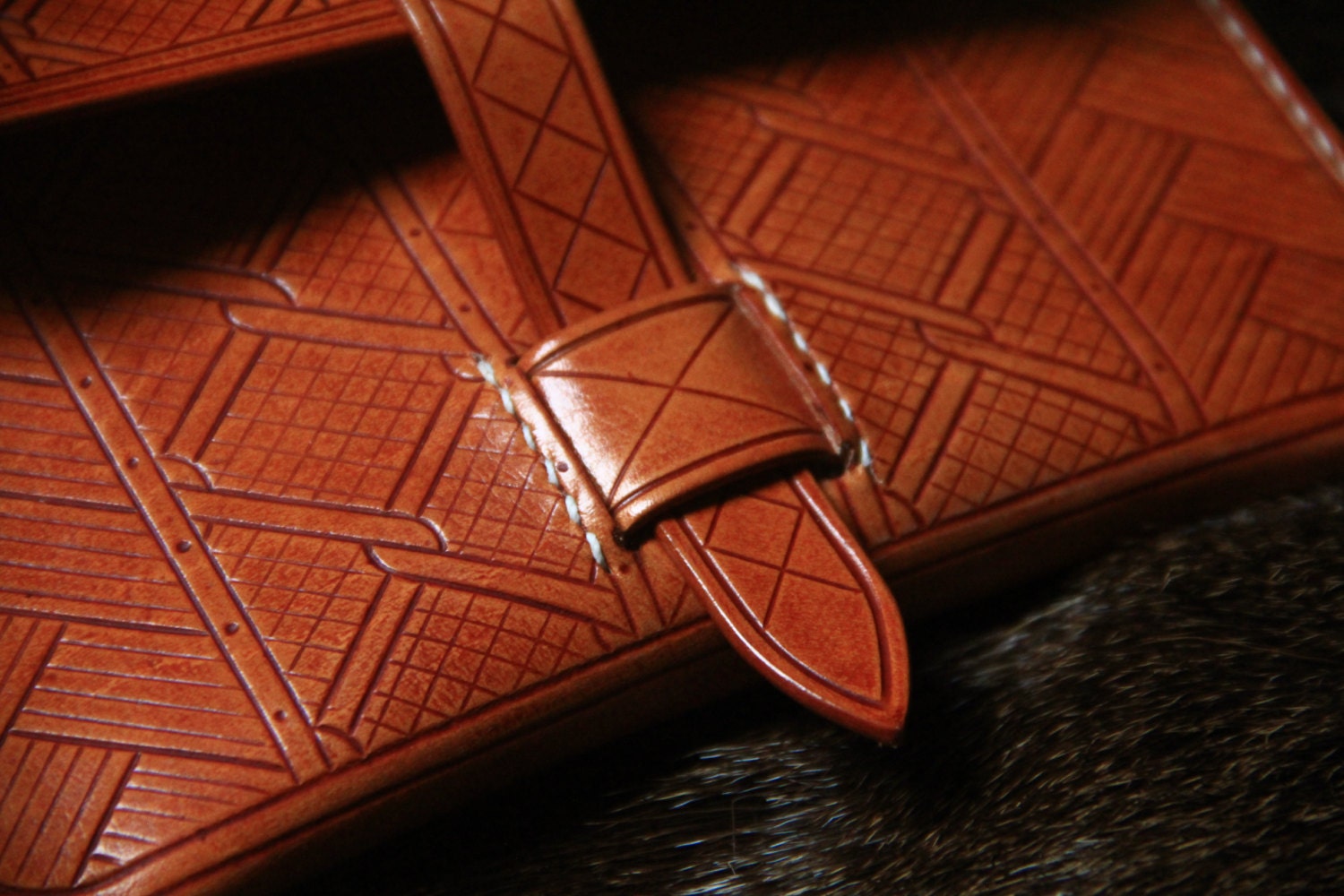 Latticework and Weave Pattern Belt Pouch Early Medieval - Etsy