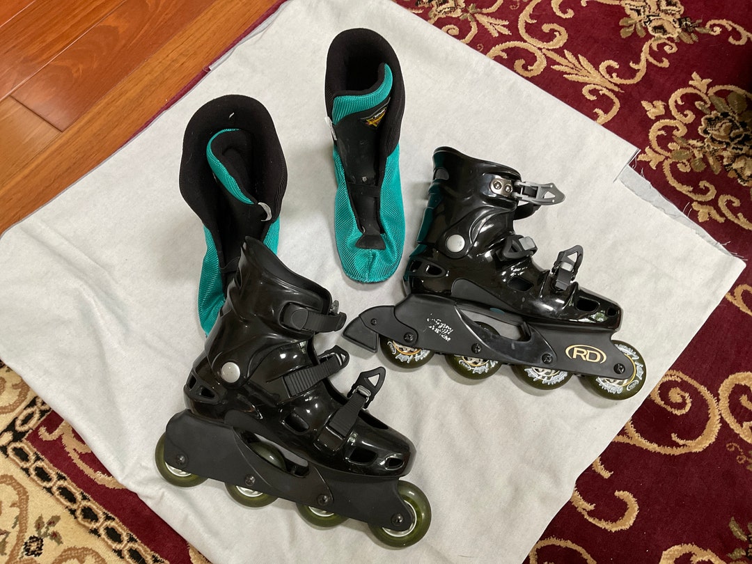 Vintage. 1990’s Roller Derby Key Largo Women’s Inline Skates Size 9 - Etsy