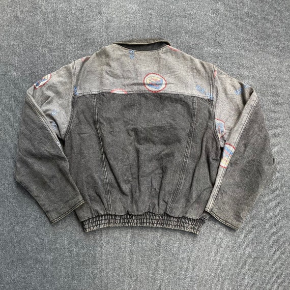 Rare Vintage Major Jeff Hamilton 90s 80s Jeans Jacket - Gem