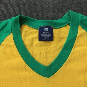 Vintage Plain Green Yellow Punk Mods Streetwear T Shirt - Etsy UK
