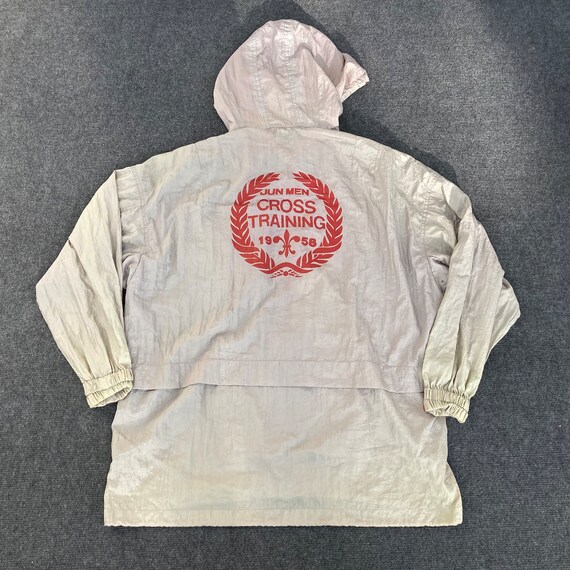 Vintage Jun Men Japanese 90s Rare Windbreaker - Gem