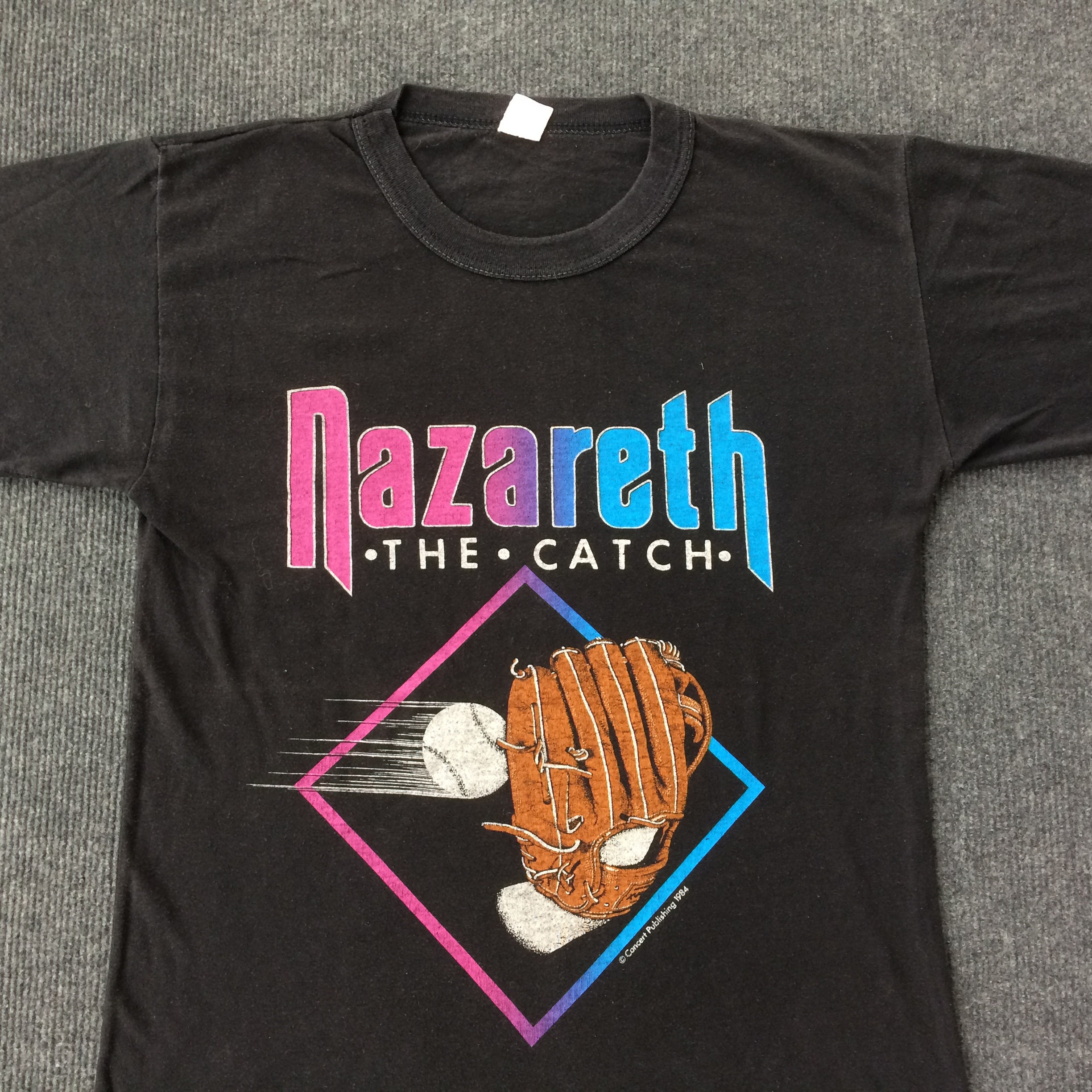 Vintage Nazareth the Catch Tour Uk 84s Concert Rock Metal Rare - Etsy