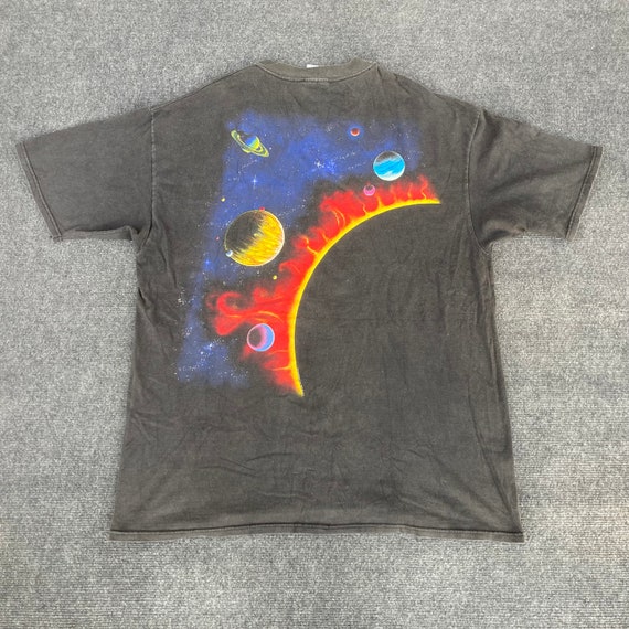 Vintage The Solar System Planet 90s Rare T shirt - Gem