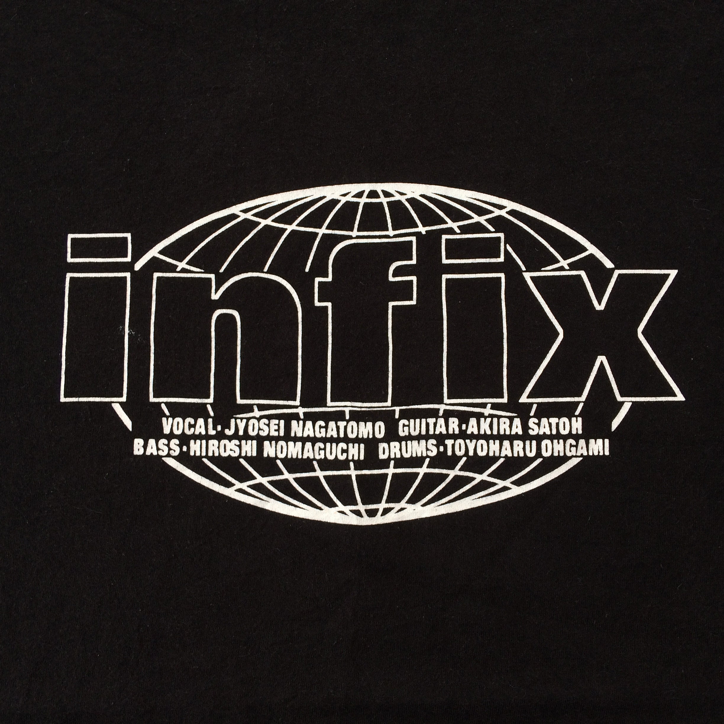 Vintage Infix Japanese Band Musical Group Tour 90s Rare T - Etsy
