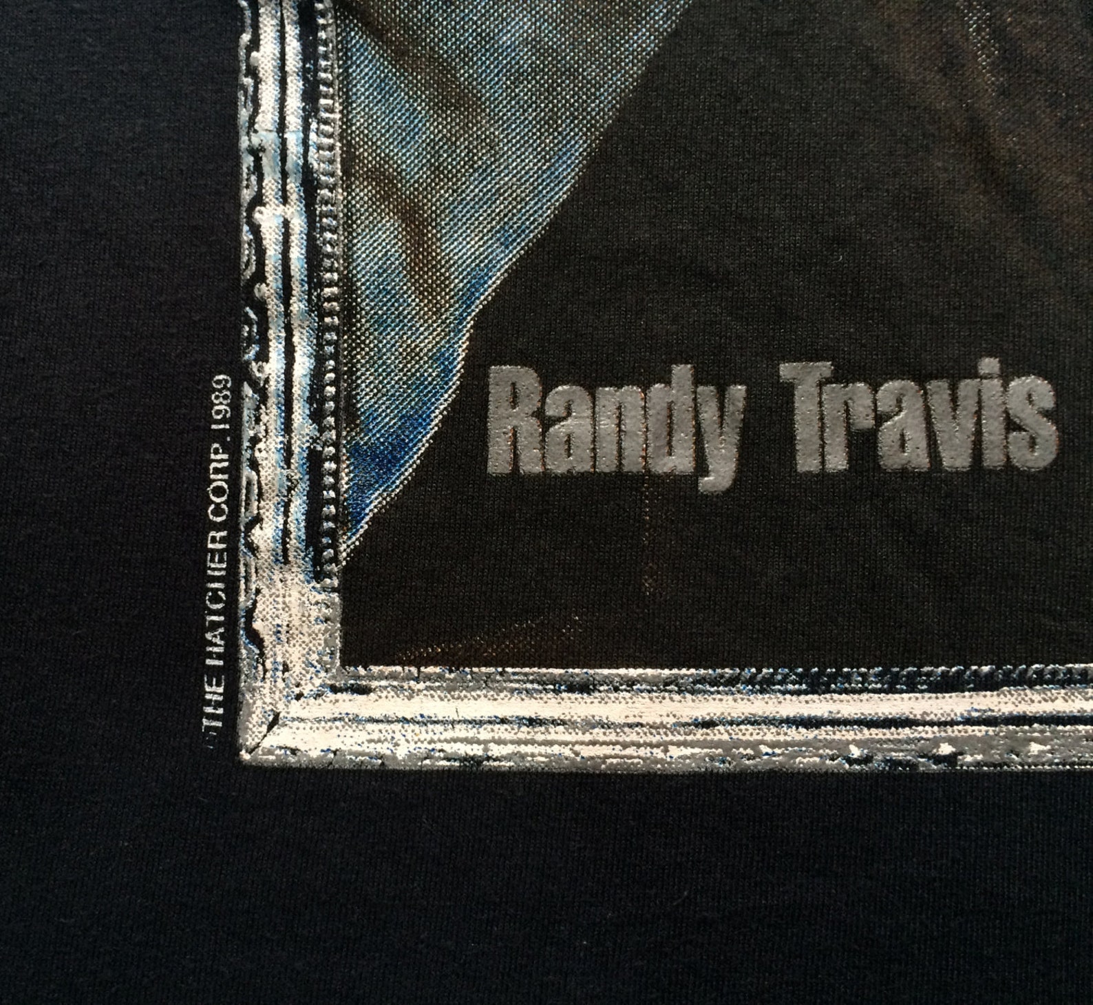 Vintage Randy Travis Tour 50/50 1989 Country Music XL Rare T | Etsy