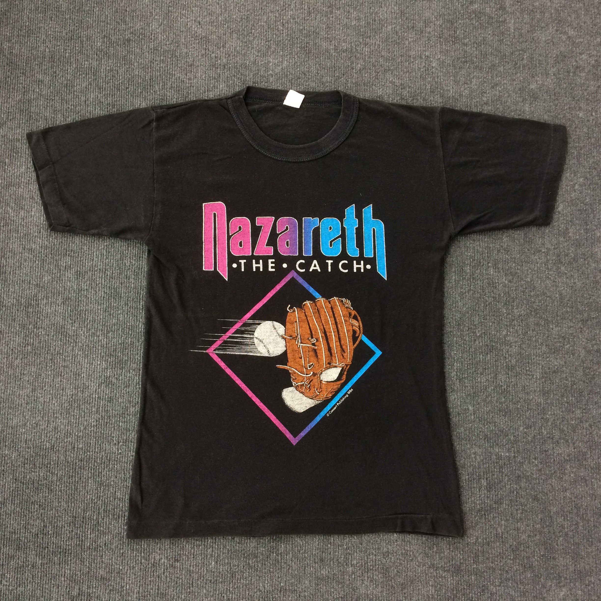 Vintage Nazareth the Catch Tour Uk 84s Concert Rock Metal Rare - Etsy