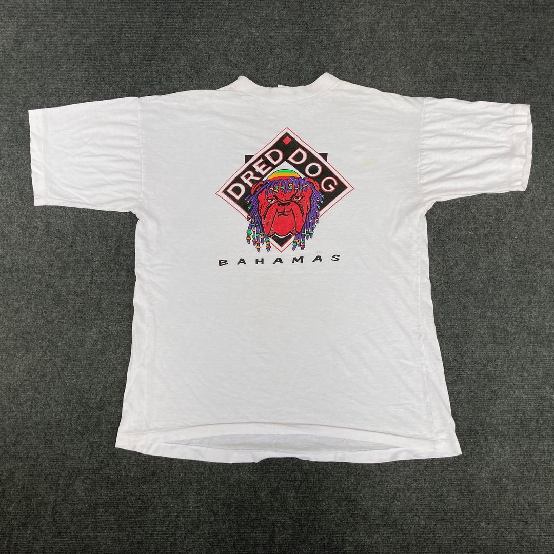 Vtg Dred Dog Bahamas Jamaica Reggae 90s Original Rare T Shirt - Etsy