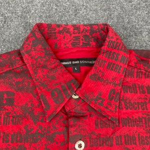 Authentic Berning Sho Japan Inspired Punk Red Style Sweater - Etsy