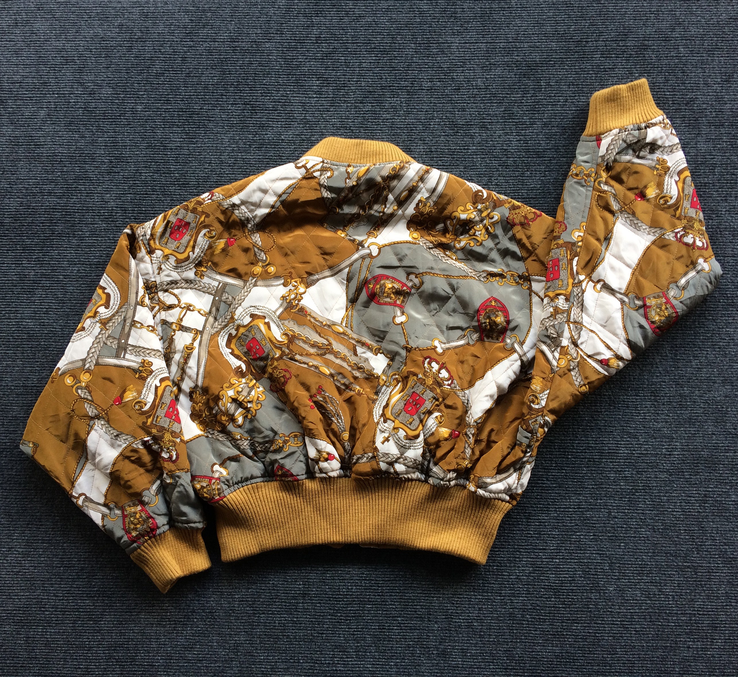 Vintage Baroque Reversible Jacket Swag 90's 80's Hip - Etsy