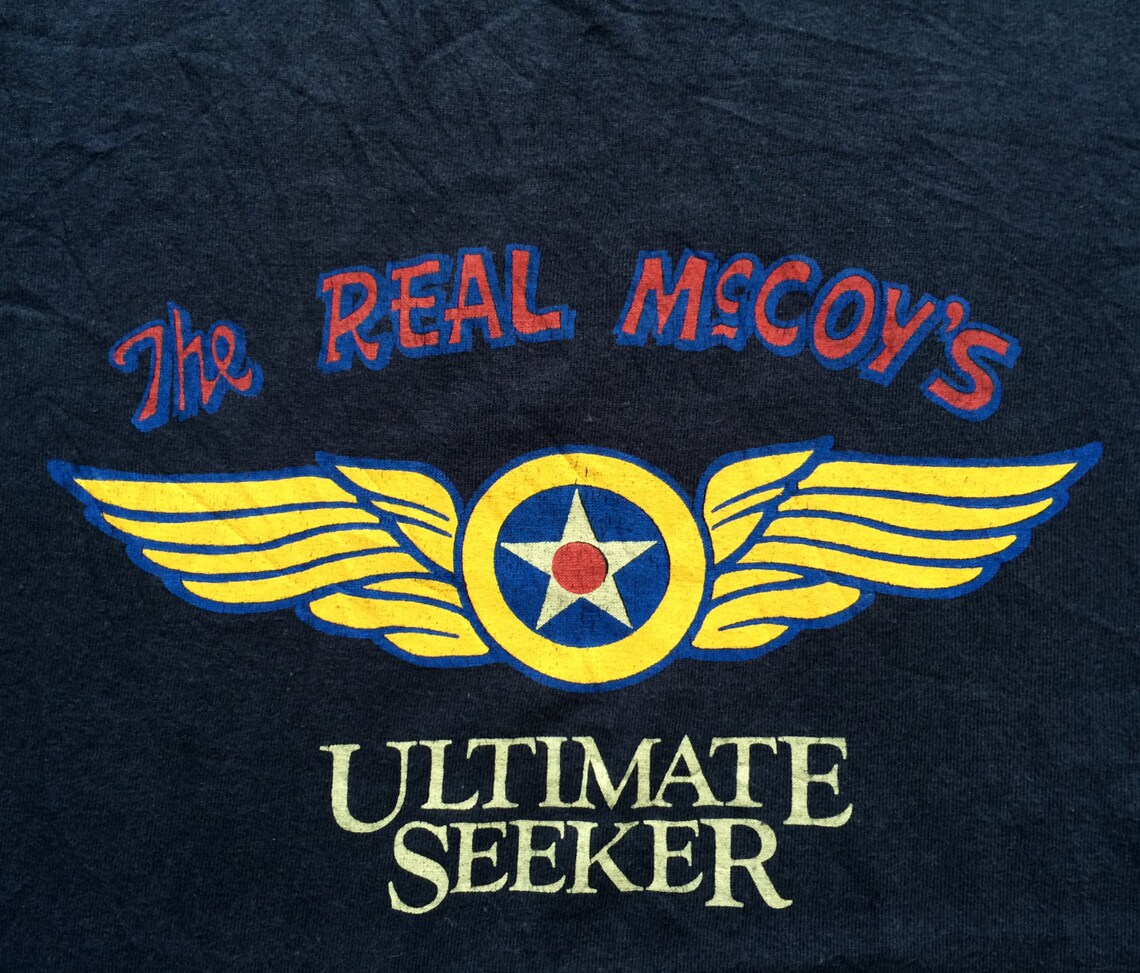 Vintage the Real Mccoy Sportswear the Real Mccoys T Shirt - Etsy
