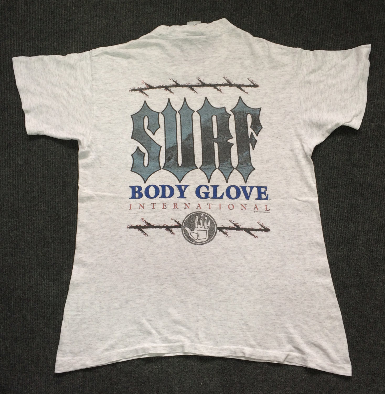 Vintage Body Glove Surf International 1994 Print Rare 90s T - Etsy
