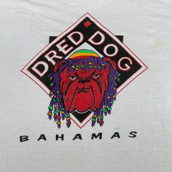 Vintage Dred Dog Bahamas Jamaica Reggae 90s Original … - Gem
