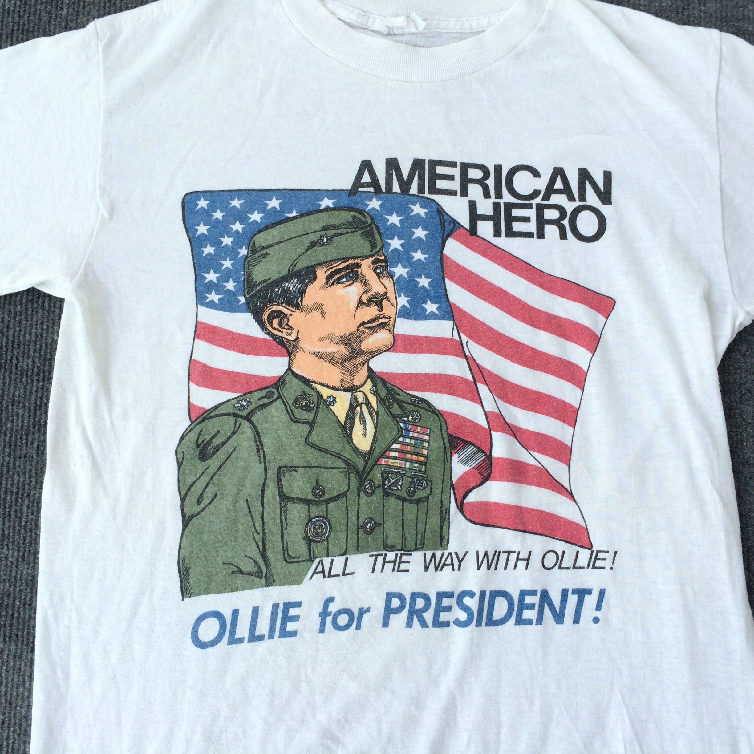 Vintage Ollie for President Ollie 80s Rare T Shirt - Etsy