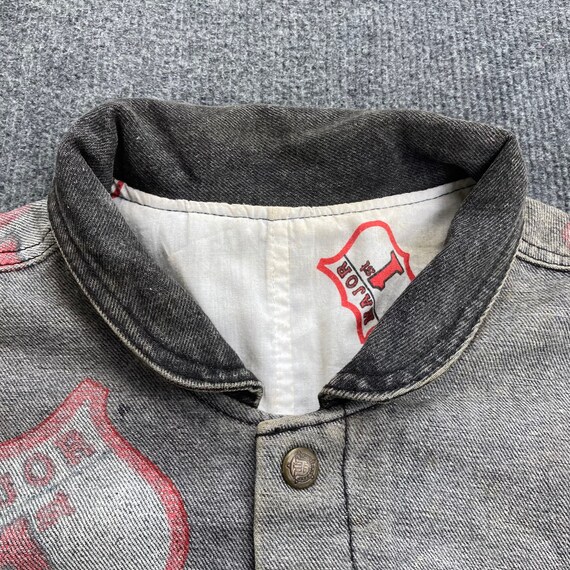 Rare Vintage Major Jeff Hamilton 90s 80s Jeans Jacket - Gem