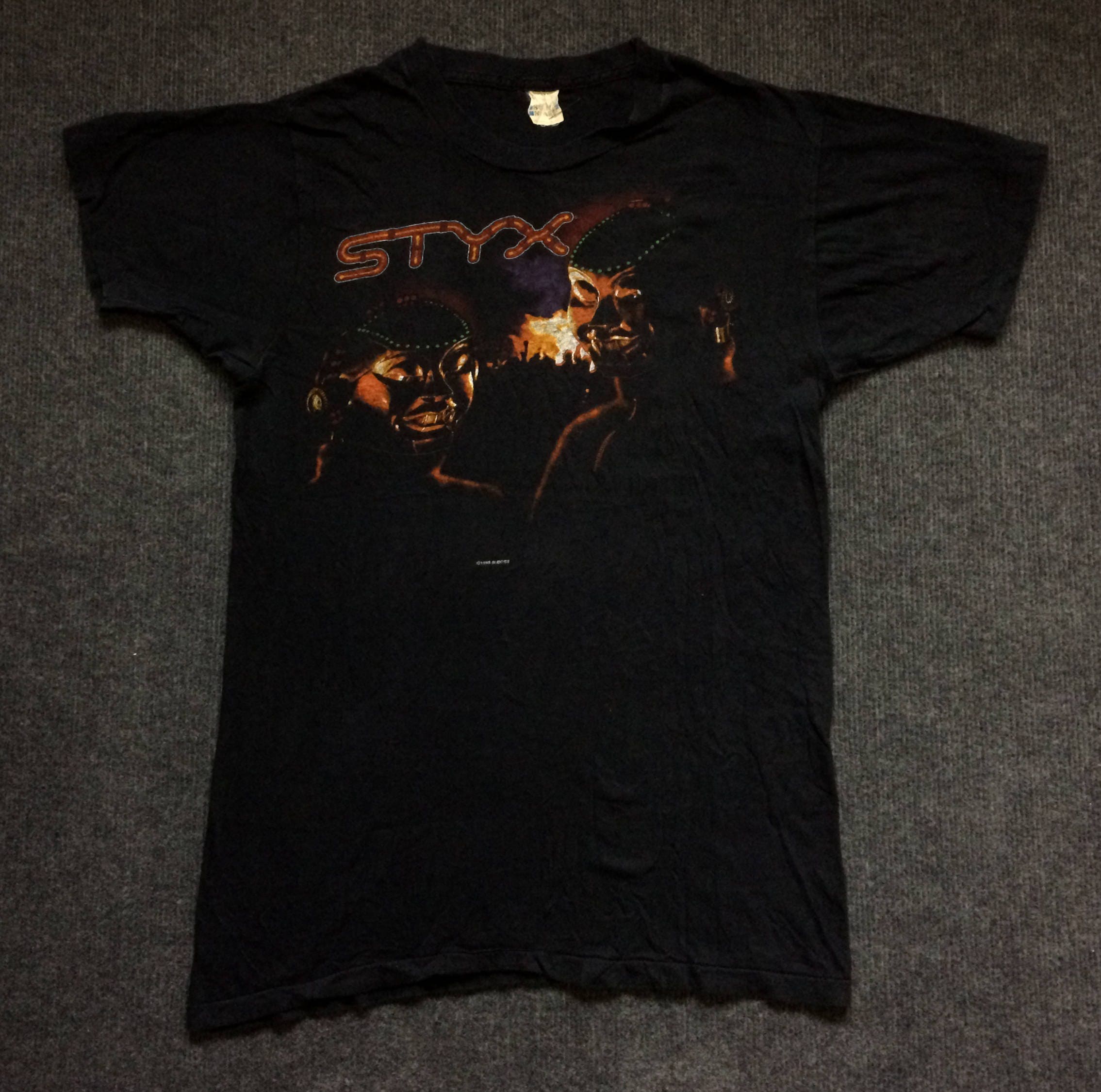 Vintage Styx Kilroy Was Here Concert 1983 Tour 80s Original Rare T ...