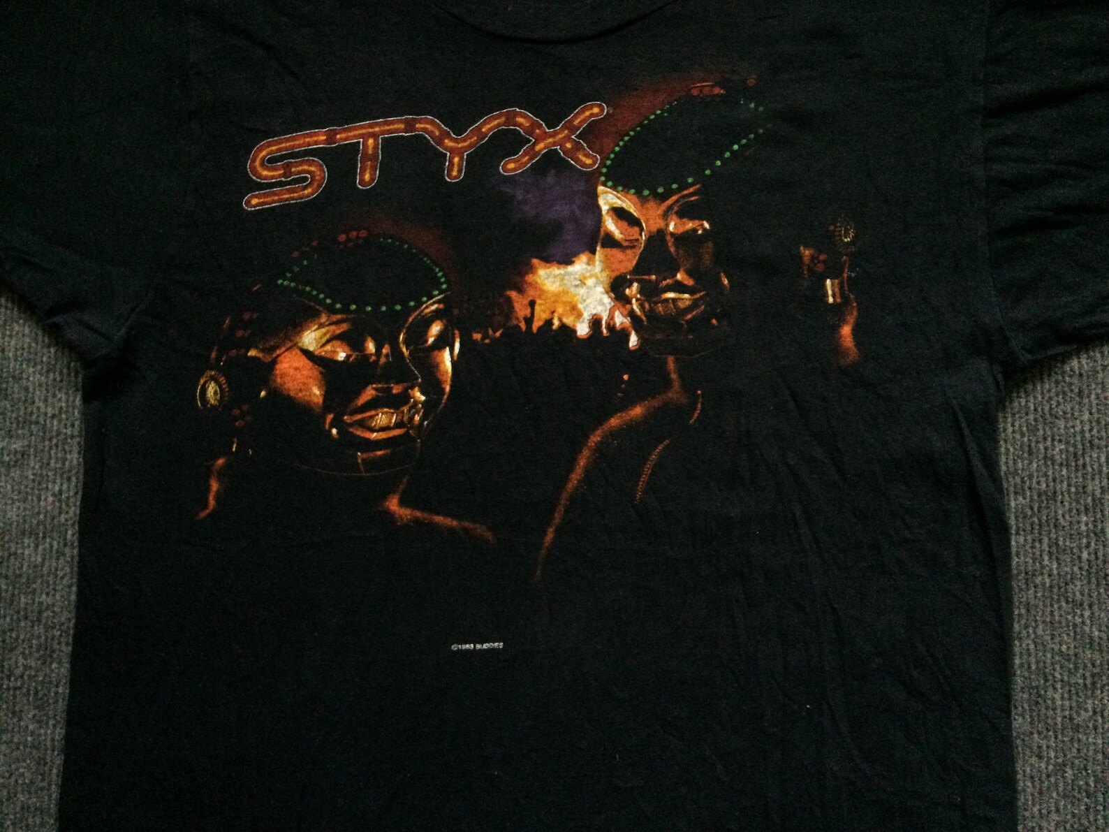 Vintage Styx Kilroy Was Here Concert 1983 Tour 80s Original Rare T ...