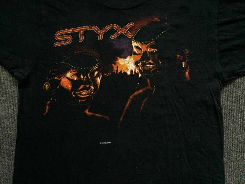 Vintage Styx Kilroy Was Here Concert 1983 Tour 80s Original Rare T ...
