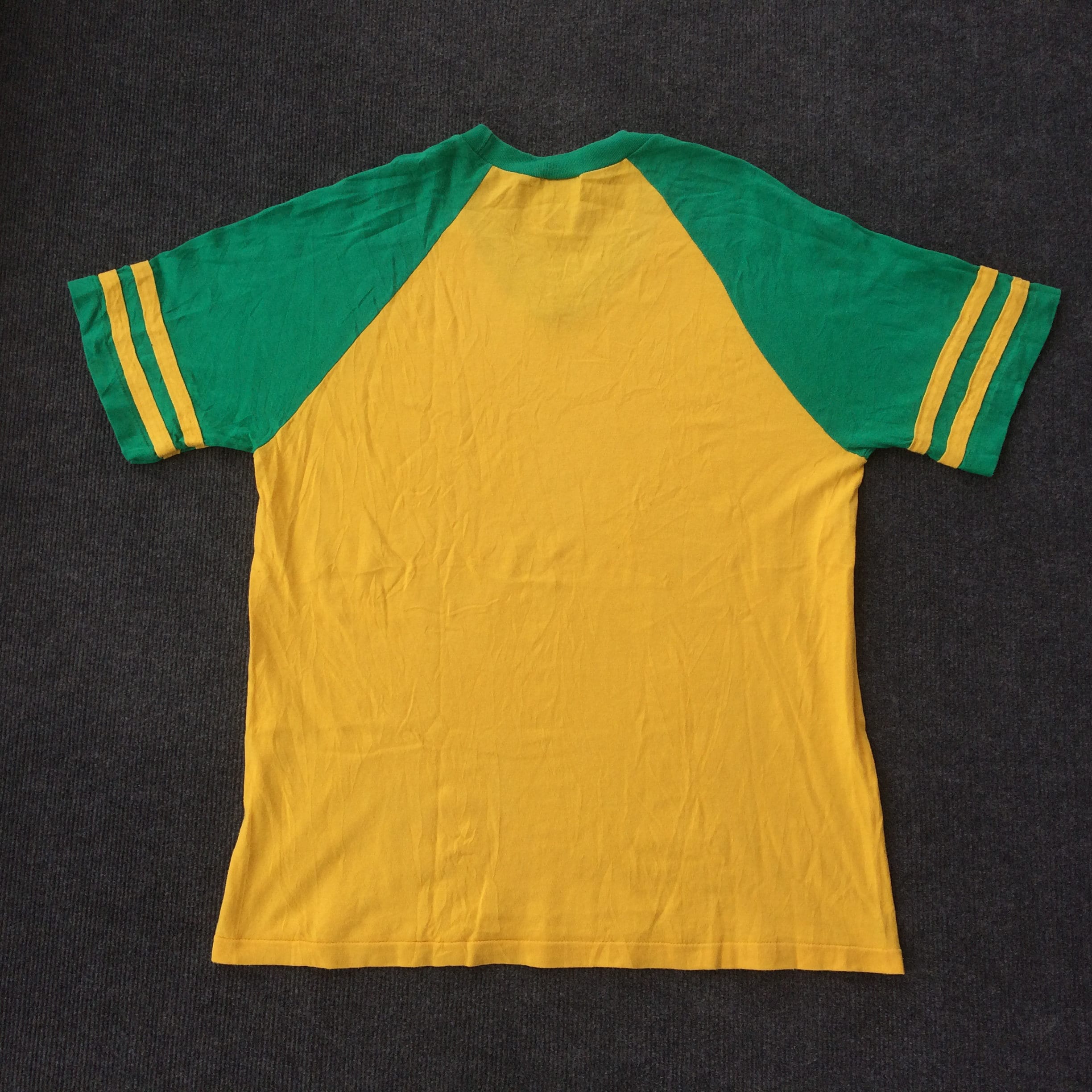 Vintage Plain Green Yellow Punk Mods Streetwear T Shirt - Etsy UK