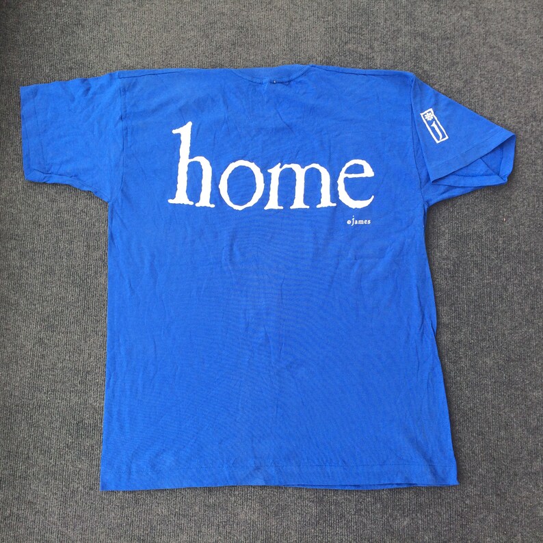 Vintage James 90s Tour Promo Original Come Home Rare T Shirt | Etsy