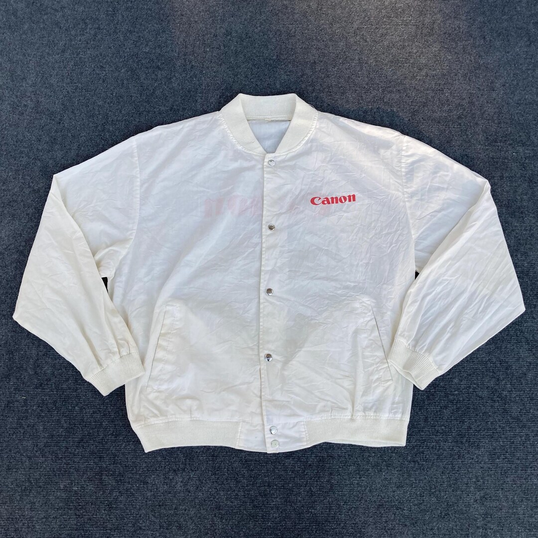 Vintage Canon 90s Zipper Jacket - Etsy