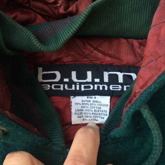 Vintage BUM Equipment Varsity Bomber Jacket 90s 80s D… - Gem