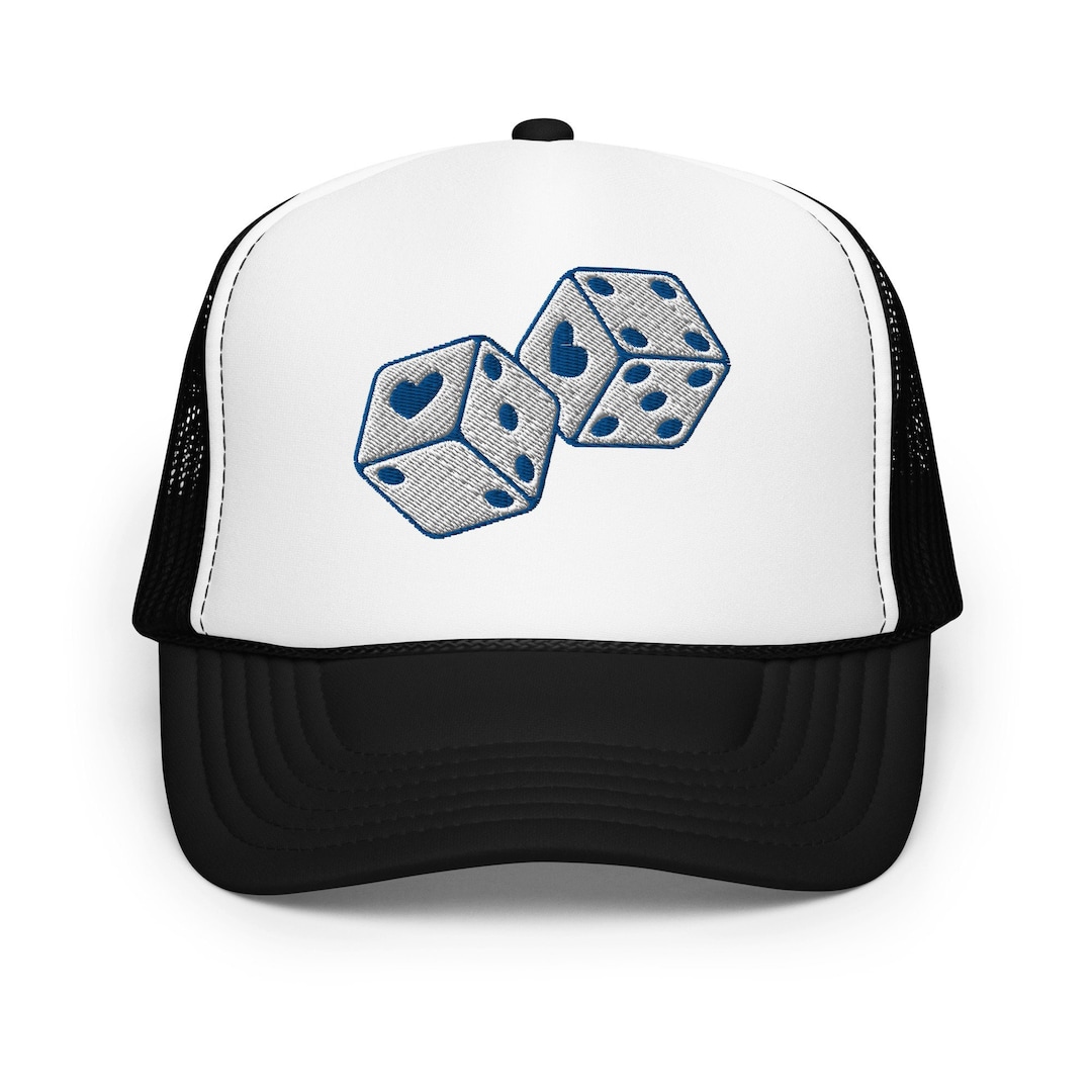 Dice Foam Trucker Hat - Play the Dice Trucker - Dice Trucker - Heart ...