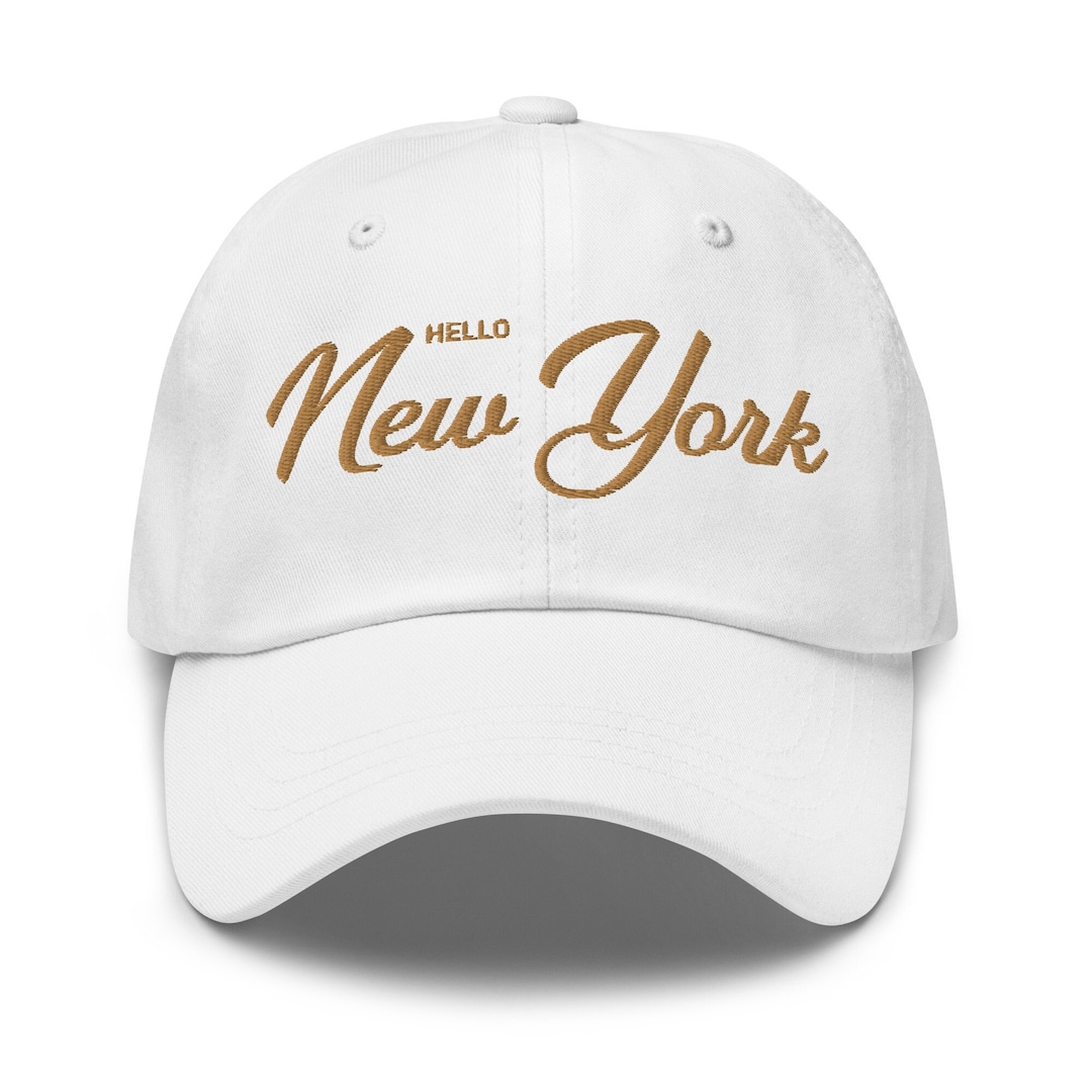 New York Dad Hat With Embroidery - Big Apple Cap - New York City Gift ...