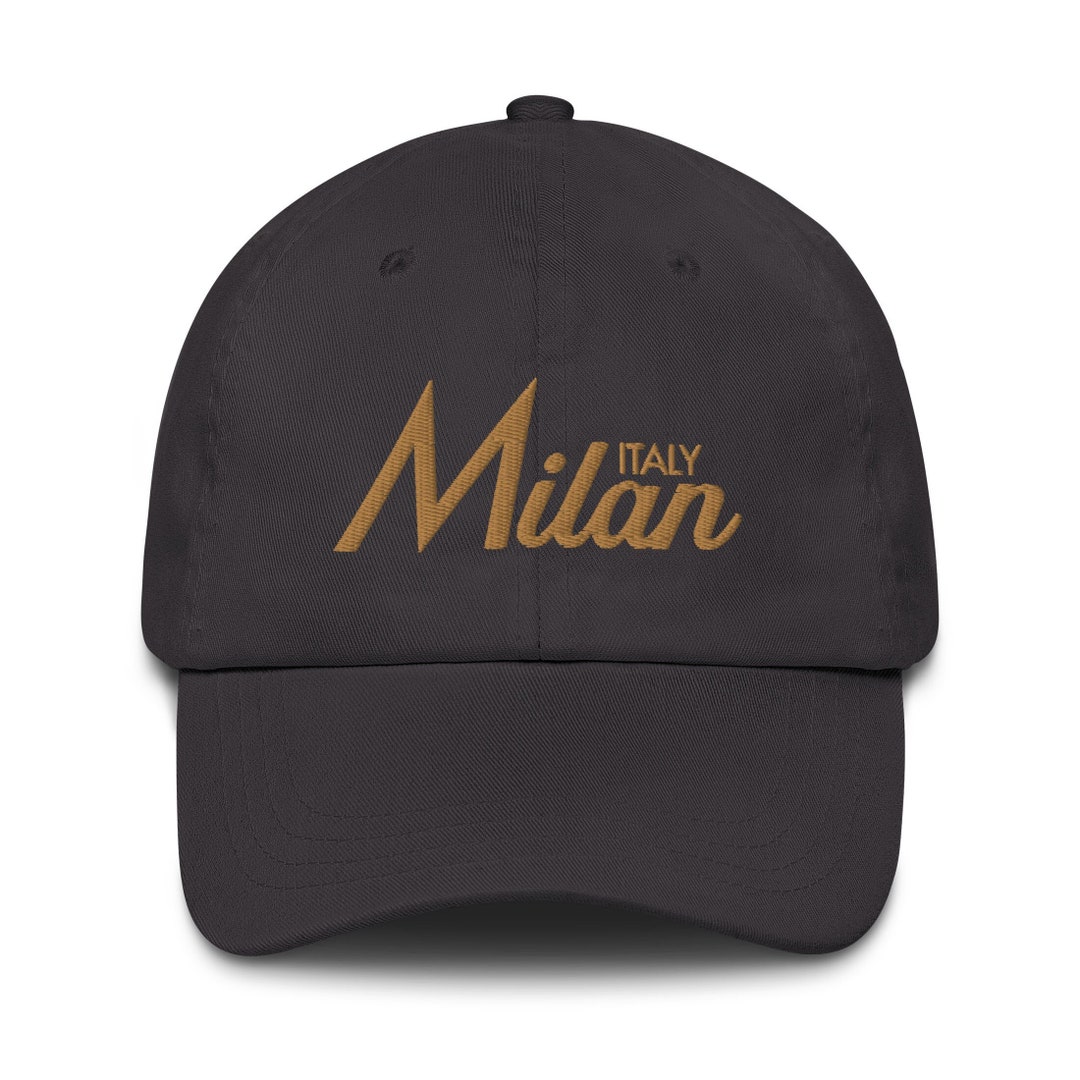 Milan Italy Dad Hat With Embroidery Milan Dad Hat Milan Cap Italy Cap ...