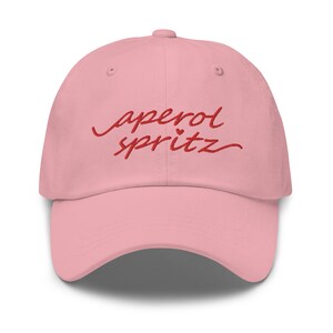 Aperol Spritz Dad Hat With Embroidery - Spritz Hat - Spritz Cap ...