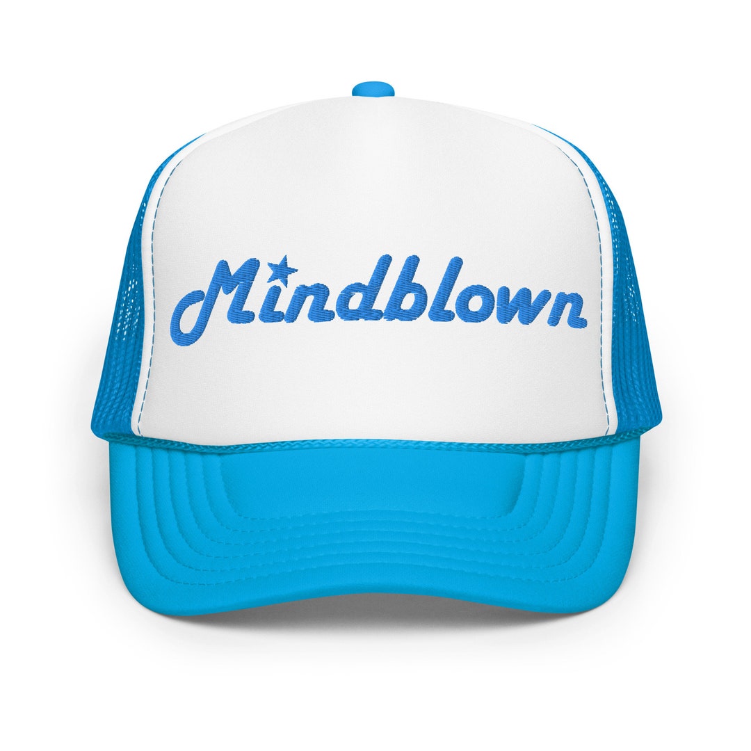 Mindblown Foam Trucker Hat With Embroidery - Mind Blown Hat - Mind ...