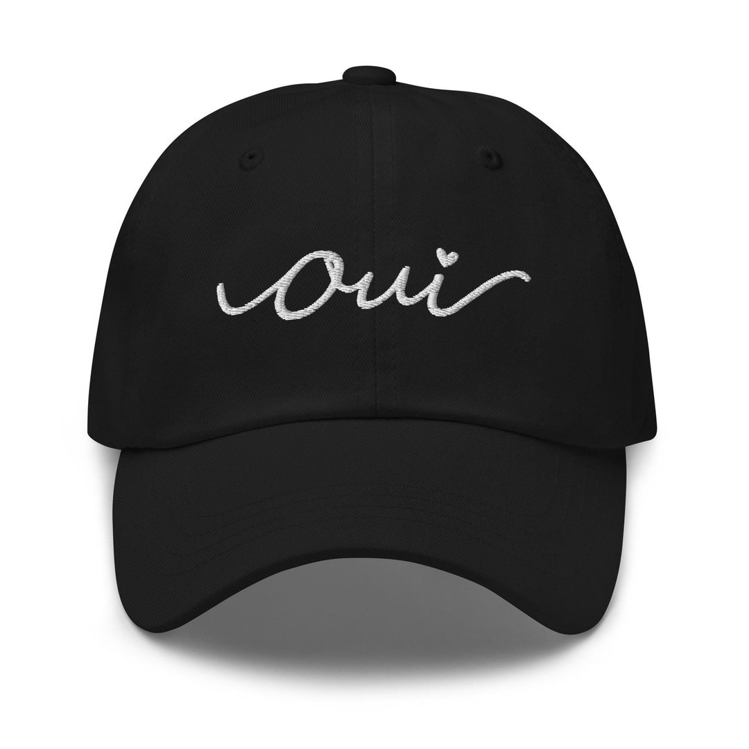 Oui Dad Hat With Embroidery - Oui Dad Hat - Oui Cap - Oui Baseball Cap ...