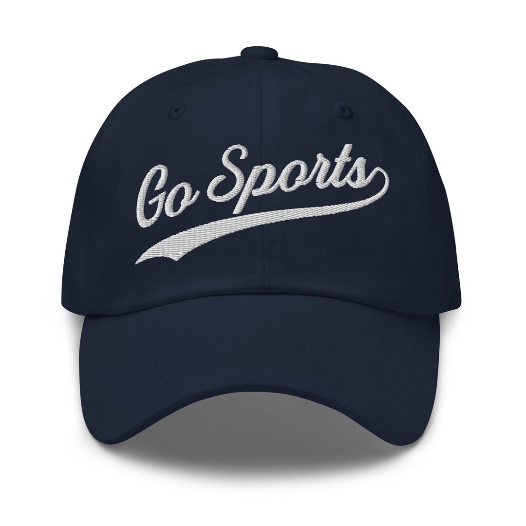 Go Sports - Dad Hat With Embroidery - Go Sports Dad Hat - Go Sports Hat ...