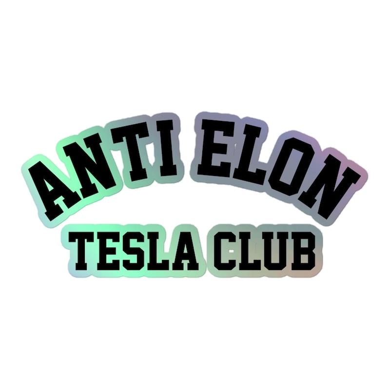 Anti Elon Bumper Sticker - Etsy