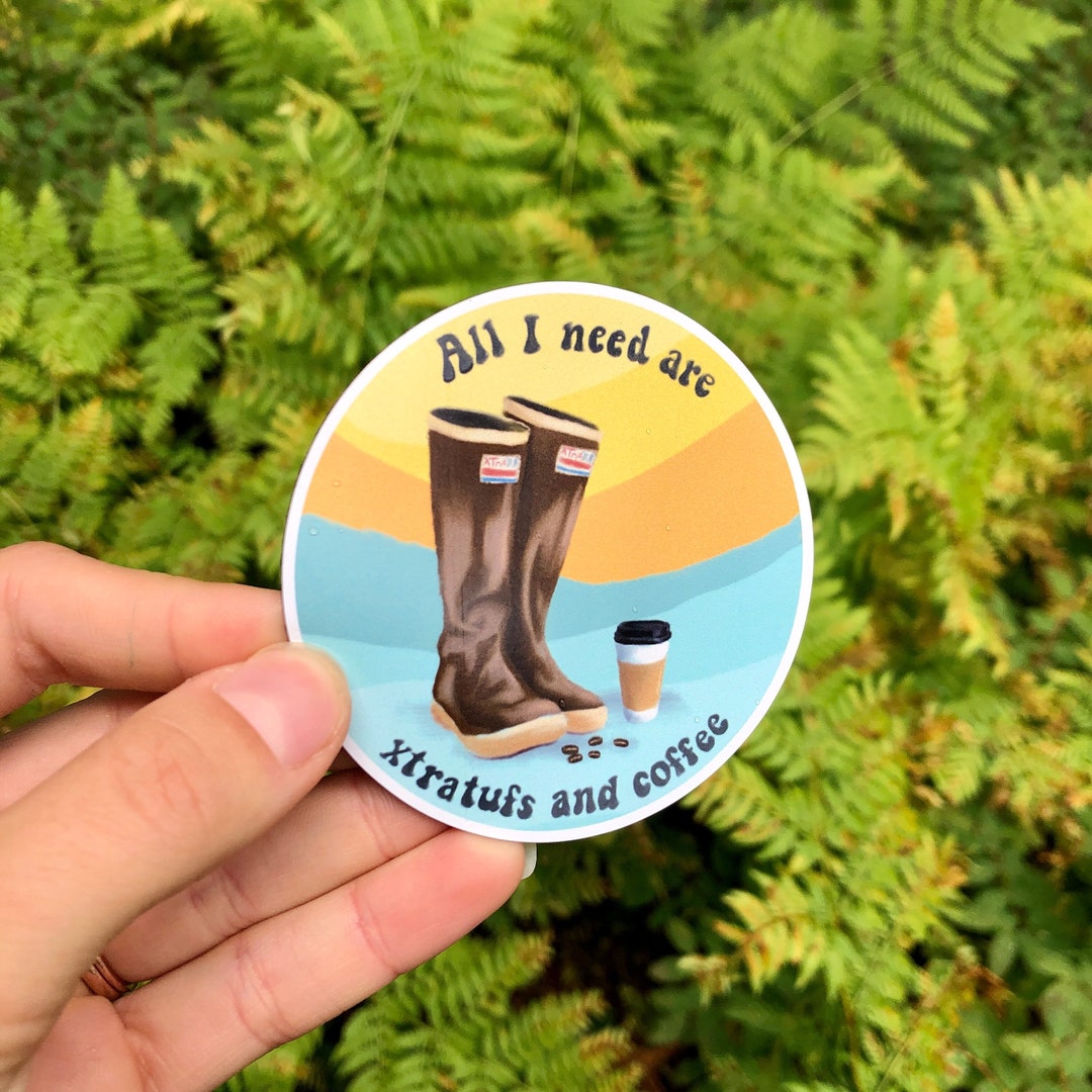 Xtratuf Boots Coffee Alaska Magnet Xtratuf Art Pumpkin Spice Coffee ...